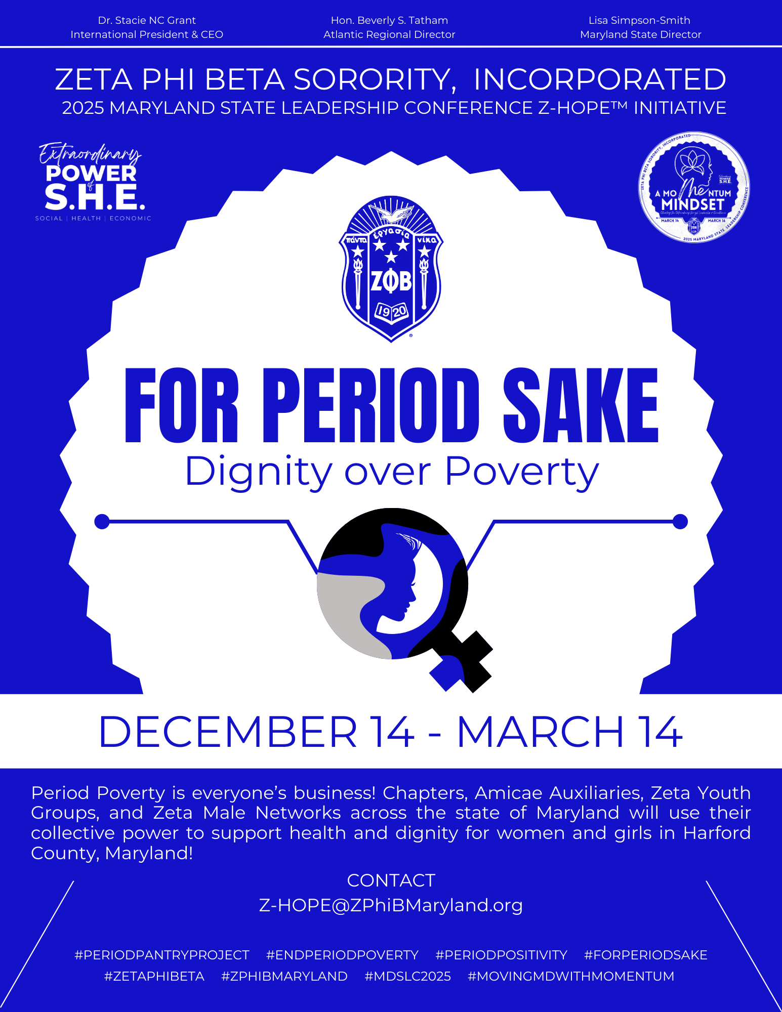 MSLC Z-HOPE – Zeta Phi Beta Sorority, Inc. – State of Maryland